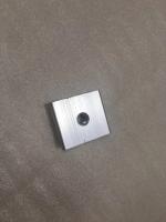 China Aluminum Solar Panel Mid Clamp with Hex Nut Flat Gasket Spring Washer M5 Screw 35-50mm for sale