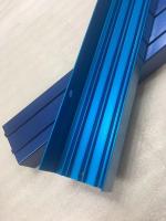 China Blue Anodized Aluminum Enclosure with CNC Milling - Aluminum Extrusion Profile for Industrial Applications for sale