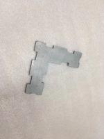 China Stamping Galvanized Steel L Shape Corner Connector for Aluminum Frame with 5-Axis CNC Machining for sale