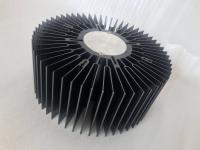 China Custom Aluminum CNC Machined 230mm Round LED Heat Sink Extrusion 6063 T5 for sale