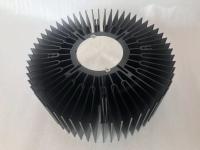 China Custom Aluminum CNC Machined 230mm Round LED Heat Sink Extrusion 6063 T5 for sale