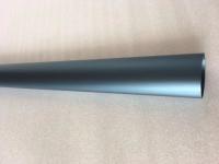 China Custom Aluminum Extruded Oval Tube Pipe CNC Bending Drilling 6063 T5 6.3mm for sale