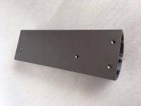 China Custom 6063 Aluminum CNC Milling Drilling Housing Profile Grey Anodized 0.01mm Tolerance for sale