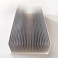 China Aluminum Heat Sink Radiator AL 6063 T5 Extrusion Profile for Electric Appliances 20x Aspect Ratio for sale