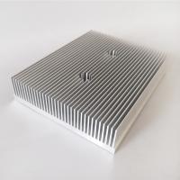 China Aluminum Fin Radiator CNC Machining Heatsink AL 6063 T5 for Industrial Cooling for sale