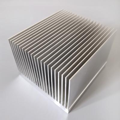 China T3-T8 Aluminum Radiator Profile Heat Sink Extrusion for Heat Exchanging 6063 T5 for sale