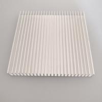 China Square Aluminium Heat Sink Profiles Extrusion Led Light Radiator for sale