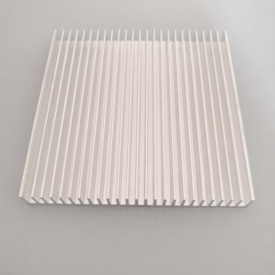 China Square Aluminium Heat Sink Profiles Extrusion Led Light Radiator for sale