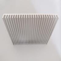 China Square Aluminium Heat Sink Profile Extrusion LED Light Radiator AL6063 T5 for sale