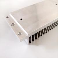 China Aluminum Rectangle Heat Sink Profile Extrusion 6063 T5 for LED Industrial Cooling for sale