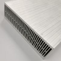 China High Power Double Base Heatsink Aluminum Extrusion Profiles 500mm Width AL6063-T5 for Refrigeration Cooling for sale