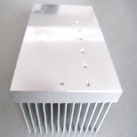 China 55mm Width AA6063 Aluminum Extrusion Heatsink Profile with 1mm Fins and 10mm Baseplate for Thermal Management for sale
