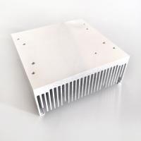 China Custom Aluminum Extrusion Heatsink 135x53x135mm for AC Drivers, Inverters, and Power Electronics with 8.95 kgs/m Weight for sale