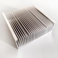 China Custom Aluminum Extrusion Heatsink 135x53x135mm for AC Drivers, Inverters, and Power Electronics with 8.95 kgs/m Weight for sale