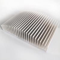 China Aluminum Extrusion Heatsink for VFD & Inverter Cooling - 7.62mm Baseplate, 7.2kg/m Weight, AL6063-T5 Material for sale
