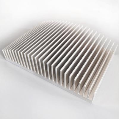 China Aluminum Extrusion Heatsink for VFD & Inverter Cooling - 7.62mm Baseplate, 7.2kg/m Weight, AL6063-T5 Material for sale