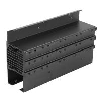 China Aluminum Heat Sink Extrusion Profile 6063 T5 for Electronics Cooling 80mm for sale