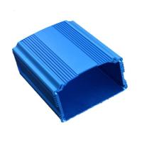 China Blue Aluminum Extrusion Enclosure 6063T5 Electronic Project Box Customizable for sale