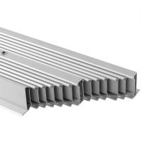China Repand Aluminum Heat Sink Profile 6063T5 Cooling Radiator for Electronics Custom Length for sale