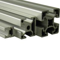 China 6063 T5 T Slot Aluminum Extrusion Profile for Machine Guard Custom Length for sale