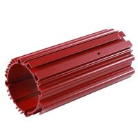 China Round Aluminum Extrusion Profiles 6063 Alloy with ±0.02mm CNC Machining Tolerance and Custom Lengths for sale