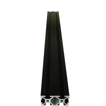 China 6000 Series Custom 2040 4080 Slotted Aluminium Extrusion Black Anodized Conveyor for sale