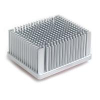 China Electric 50W Aluminum Extrusion Heat Sink Profile 6063 T5 for Industrial LED Lighting for sale