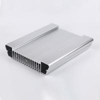 China Flat Shape Aluminum Heatsink Extrusion Profile 6063 T5 Heat Dissipation OEM Design for sale