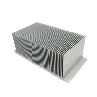 China Custom 100W Aluminum Heat Sink Profile Extrusion LED Radiator for Electronics 6063 for sale