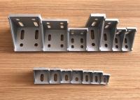 China 90 Degree Corner Connector Aluminum Extrusion Bracket 40mm x 40mm with 8mm/10mm Slot for T-Slot Systems for sale
