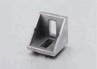 China 90 Degree Corner Connector Aluminum Extrusion Bracket 40mm x 40mm with 8mm/10mm Slot for T-Slot Systems for sale