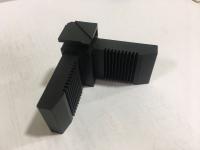 China CNC Anodised Aluminium Drainage Corner Key for Solar Frames 30x45mm T5 for sale