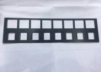 China Brushed Anodized Aluminum Punching Socket Profile 6063 7.2m Industrial for sale