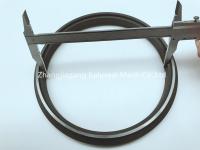 China Silicon Carbide RBSIC SSIC Mechanical Seal Rings 0.001mm Tolerance 1500C for sale