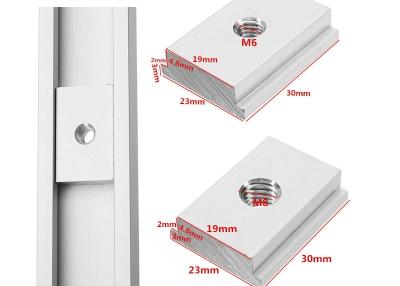 China M6 M8 T-Slot Sliding Nut for Woodworking Tools and Aluminum Extrusion Fasteners - Aluminum Alloy Construction for sale
