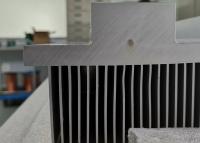 China 204mm Width Off Grid Inverter Aluminum Heatsink Extrusion Black Anodized 6063 T5 for sale