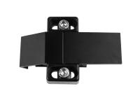China Diecast 3045 Black Electrophoresis Aluminum Door Lock with Block 30x45mm for sale