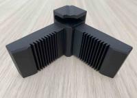 China Aluminum Extrusion T Slot Right Angle Joint Bracket 30x45mm T5 Corner Connector OEM Custom Black for sale