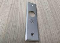 China Aluminium Extrusion Profiles Alloy 6063 T5 Anodized Silver for Door Locks CNC Custom for sale