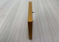 China Yellow Surface Custom Grain 6003 Aluminum CNC Machining Parts 0.01mm Tolerance for sale