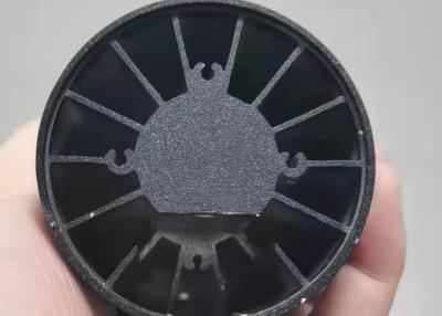 China 60mm Diameter Round LED Enclosure Aluminum Heatsink Profile 6063T5 Black Anodized for 100W Grow Lighting for sale