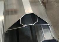 China 6063T6 Aluminum Clamp Fix W Rail Solar Bracket Extrusion Profile 380mm Width for sale