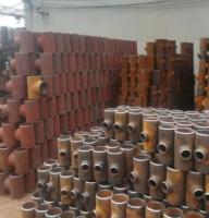 China Weld Astm A106 Tee Sch40 Metal Connector Seam Remove for sale