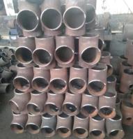 China ASTM A 105 Butt Welding Tee Forged Pipe Fitting Chemical for sale