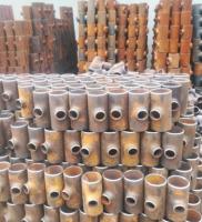 China Flanged Din 2605 Carbon Steel Pipe Tee Connector Sch40 Seam Remove for sale