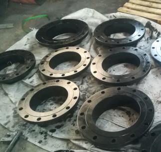 China ASTM B16.5 Carbon Steel Welding Neck Flange 1/2 Inch Q235 Pipe Fitting In Stock for sale