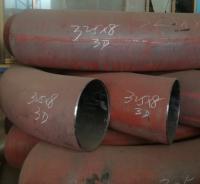 China Carbon Steel 90 Degree Pipe Bend 3D ASTM A234 WPB Black Painting 1/2-48 Inch for sale