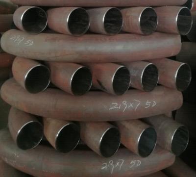 China Seamless Malleable Carbon Steel Bend 3D 5D ASME B16.49 Sch10 Sch160 Pipe Fittings for sale