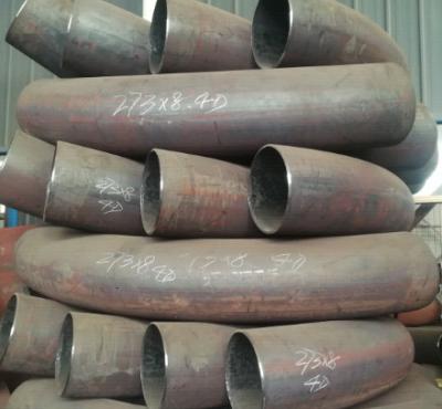 China Carbon Steel Long Radius Bend 90 Degree 2.5D 3D 5D ASME B16.9 Seamless Butt Weld Pipe Fitting for sale