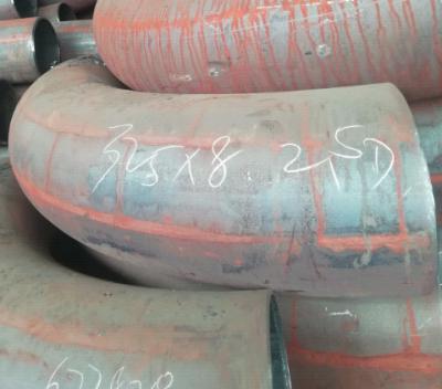 China Carbon Steel 90 Deg Bend Pipe Fittings 3D 5D Elbow DN15-DN2400 Seamless ASTM A234 WPB for sale